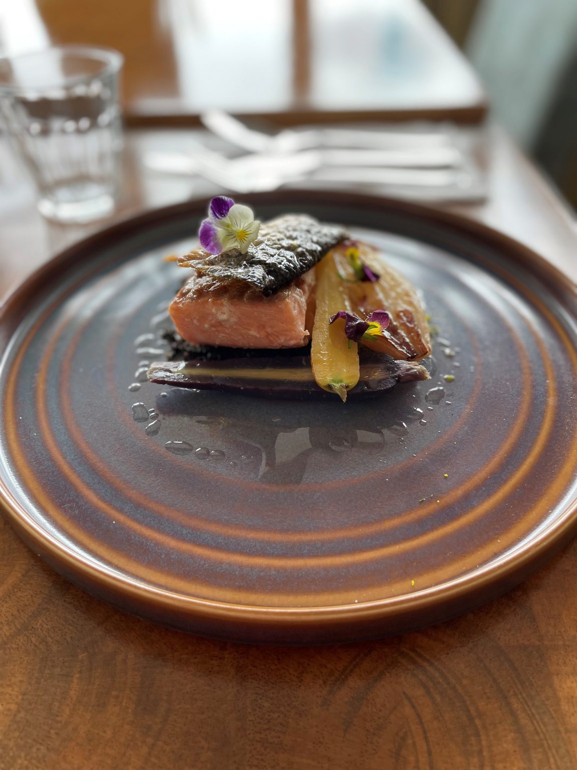 Starter salmon | The Eddystone Inn